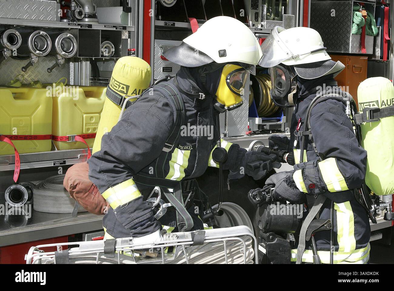 Fire brigade operation Stock Photo - Alamy
