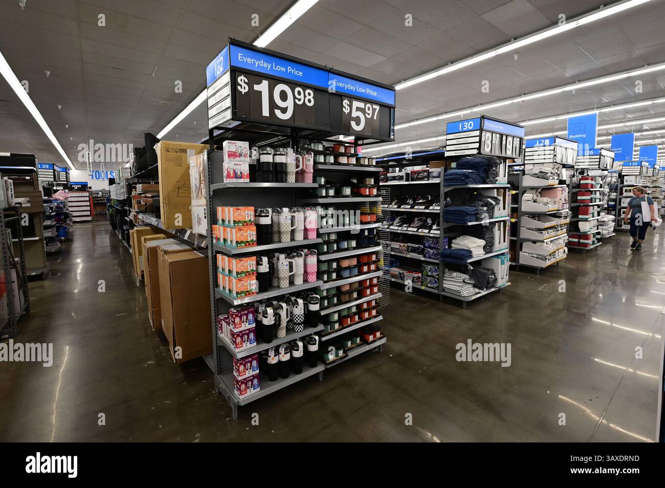 The inside of the Walmart Superstore in Lexington, Virginia Stock Photo ...