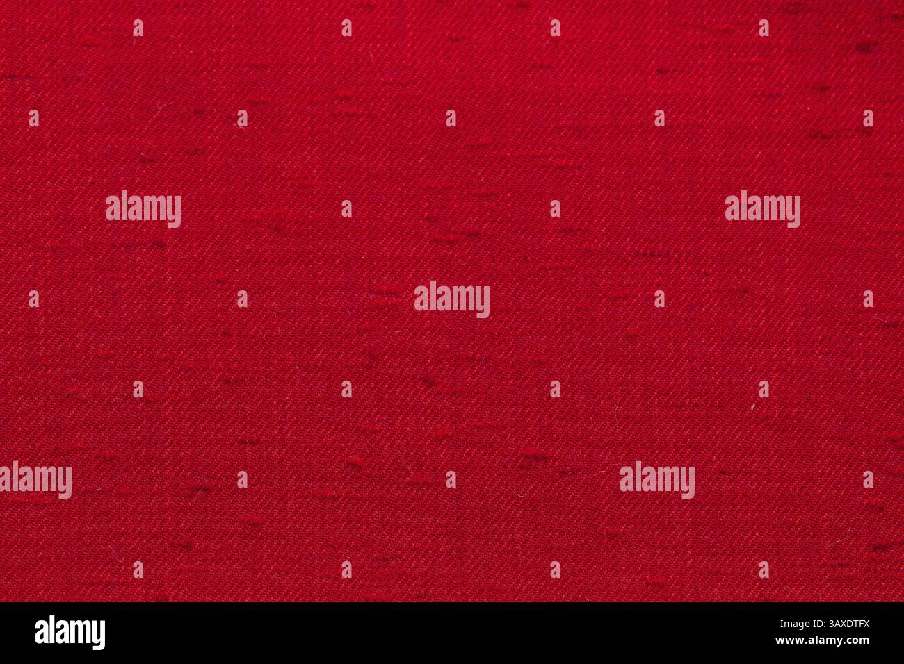 Rustic canvas fabric texture in red colour Stock Photo - Alamy