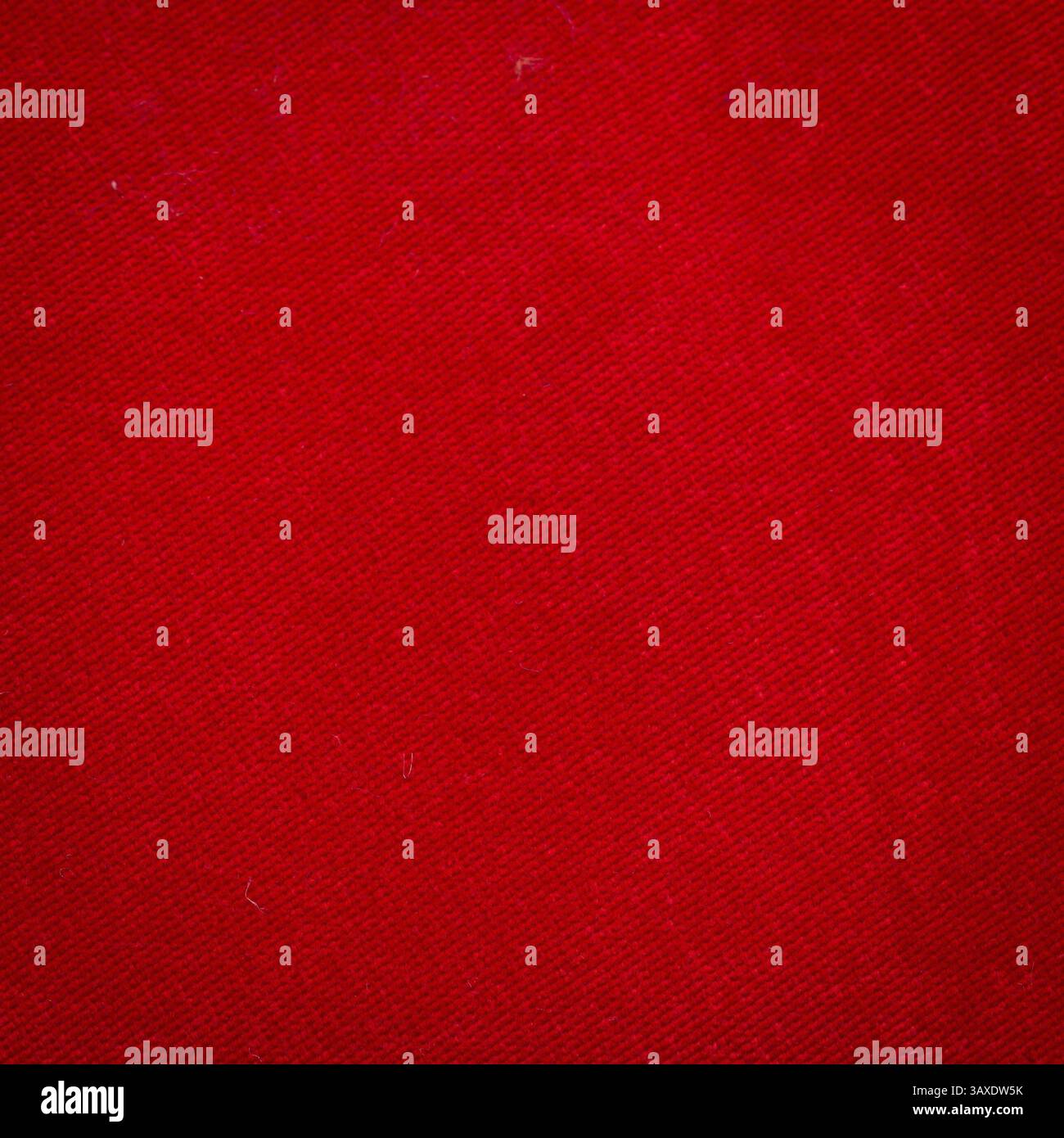 Rustic canvas fabric texture in red colour. Square shape Stock Photo ...