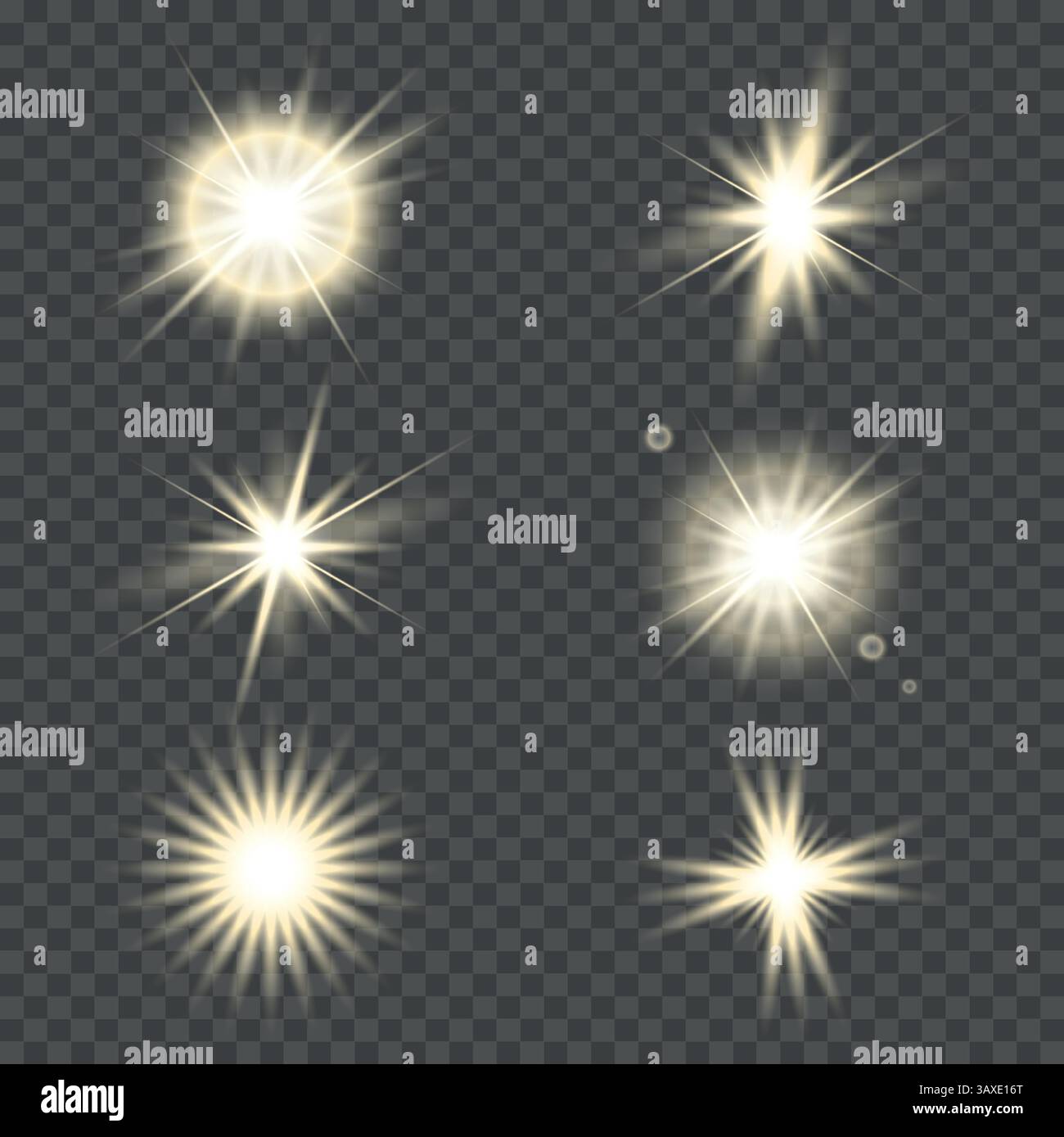 White glowing light explodes on a transparent background. with ray. Transparent shining sun ...