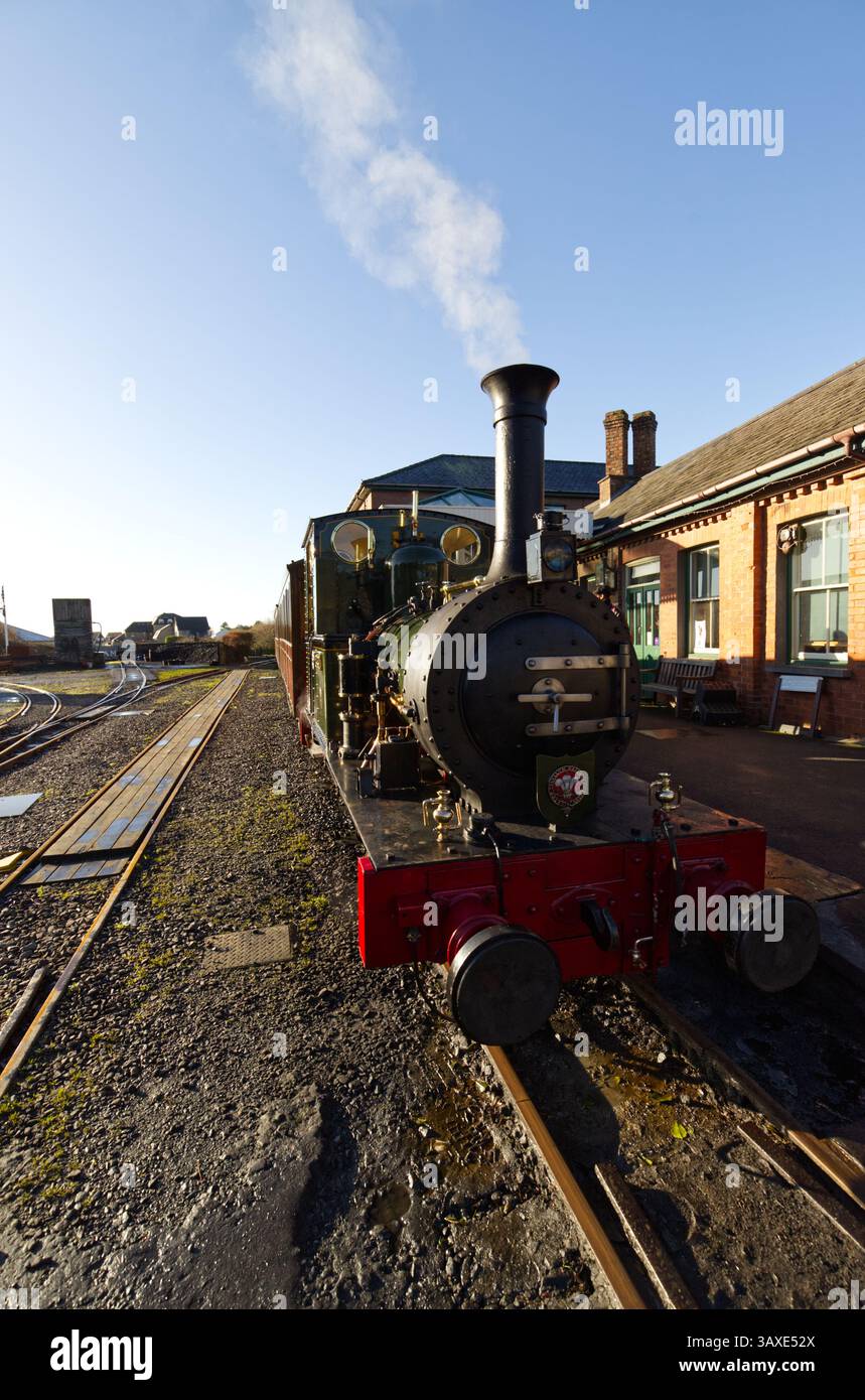 Steam train - Talyllyn Railway Stock Photo - Alamy