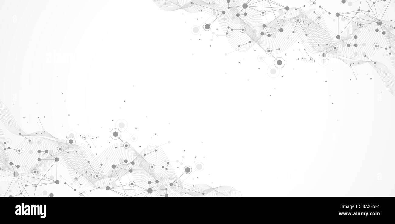 Global network connection banner design template. Header social network ...