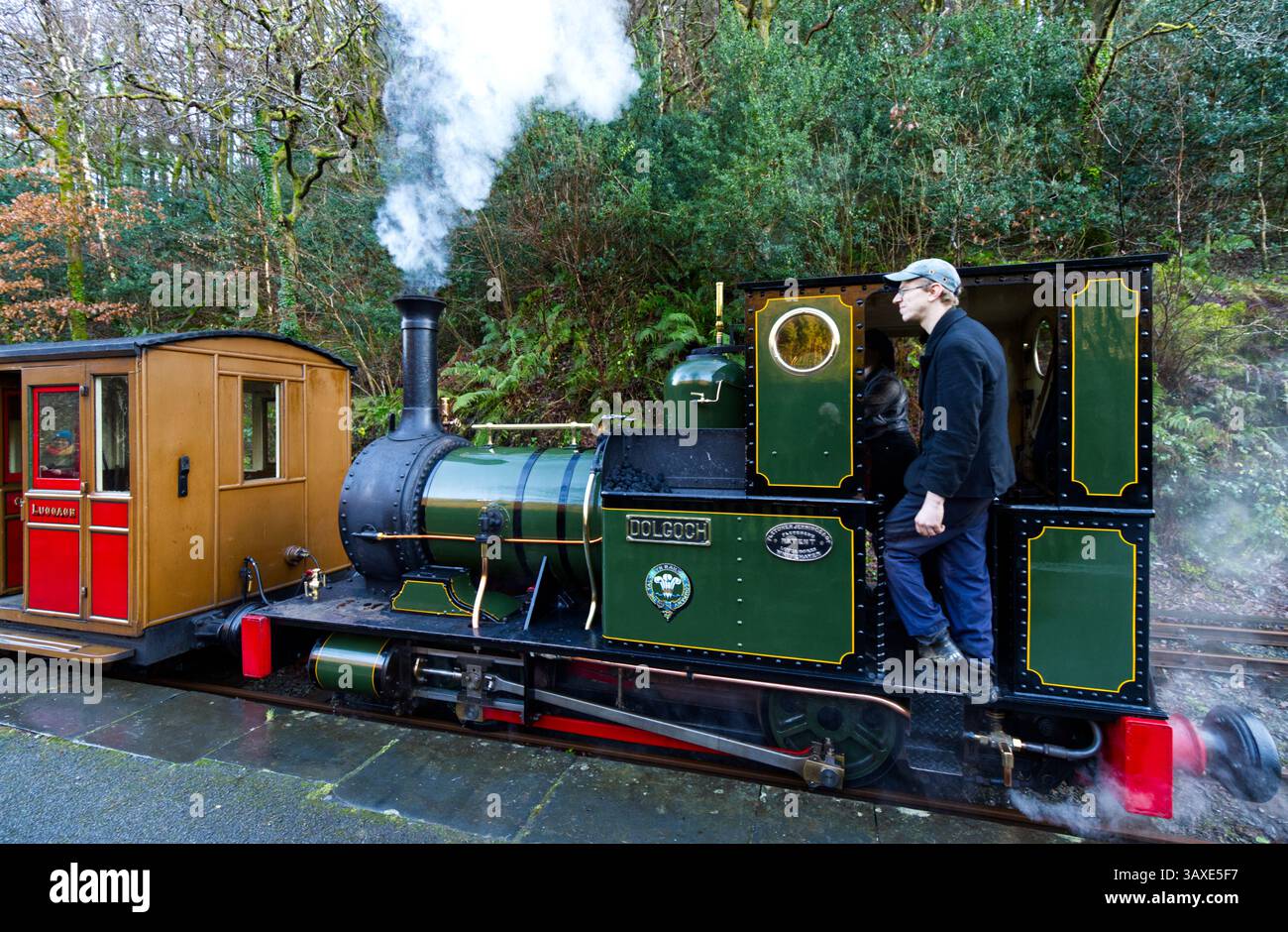 Steam train - Talyllyn Railway Stock Photo - Alamy