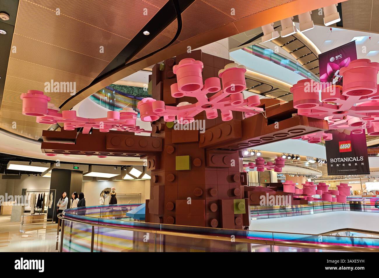 BFC Bund Finance Center creates "Lego Garden" themed scenes on each ...