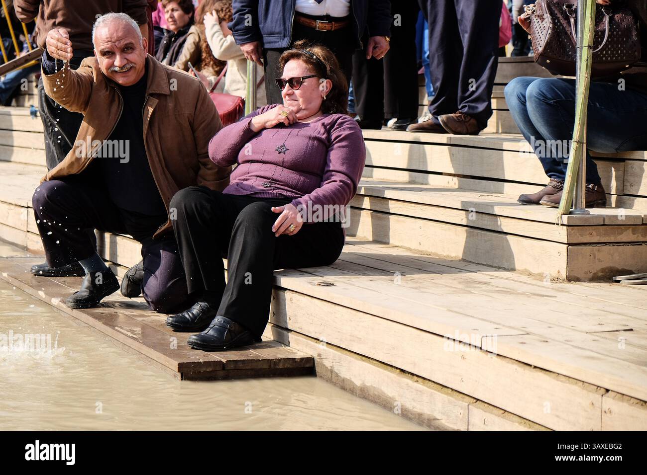 January 19, 2017 - Israel - Archbishop Mor Sewerios Malki Mourad leads ...