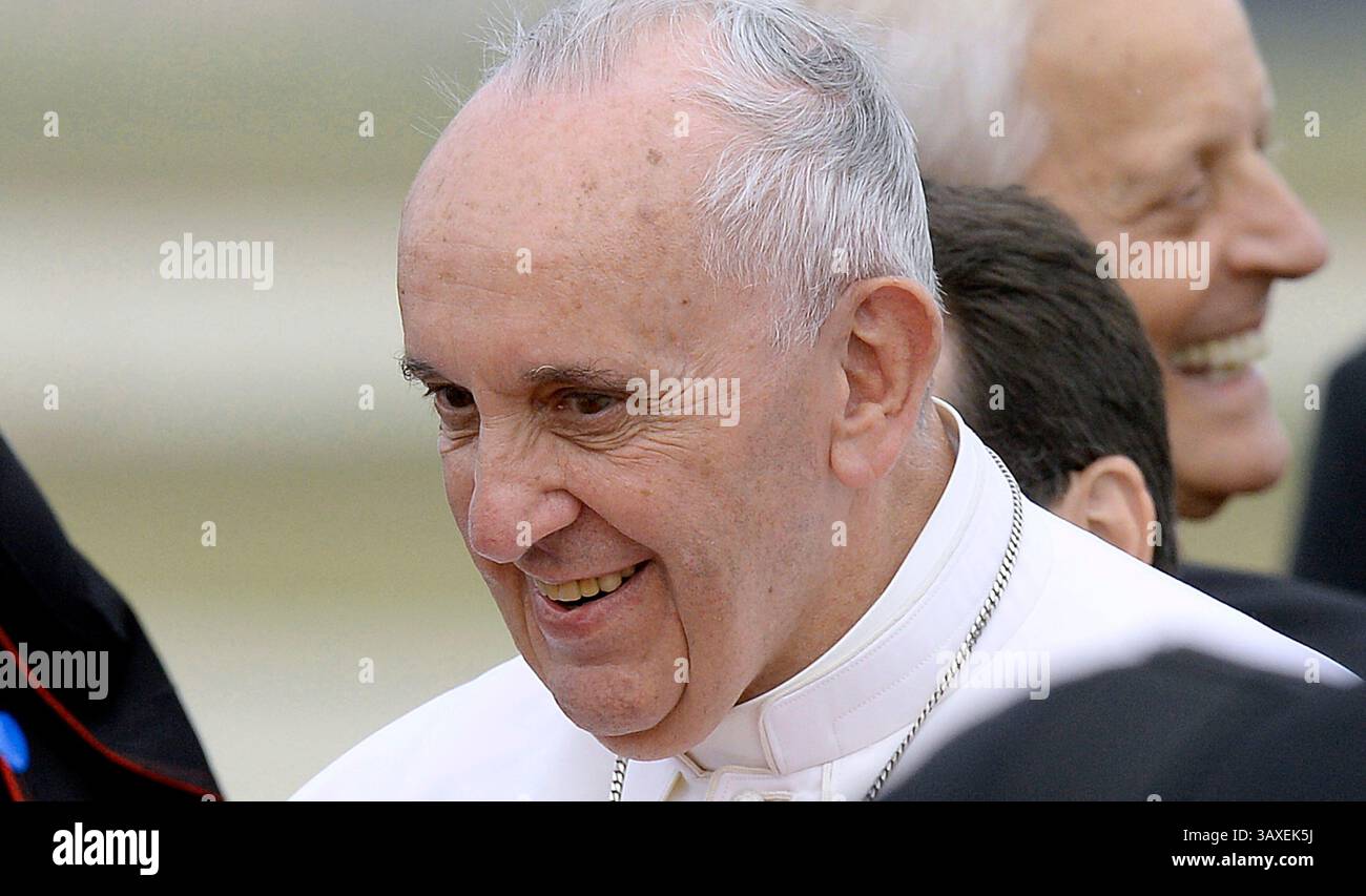 **FILE PHOTO** Pope Francis Has Passed Away. His Holiness Pope Francis ...