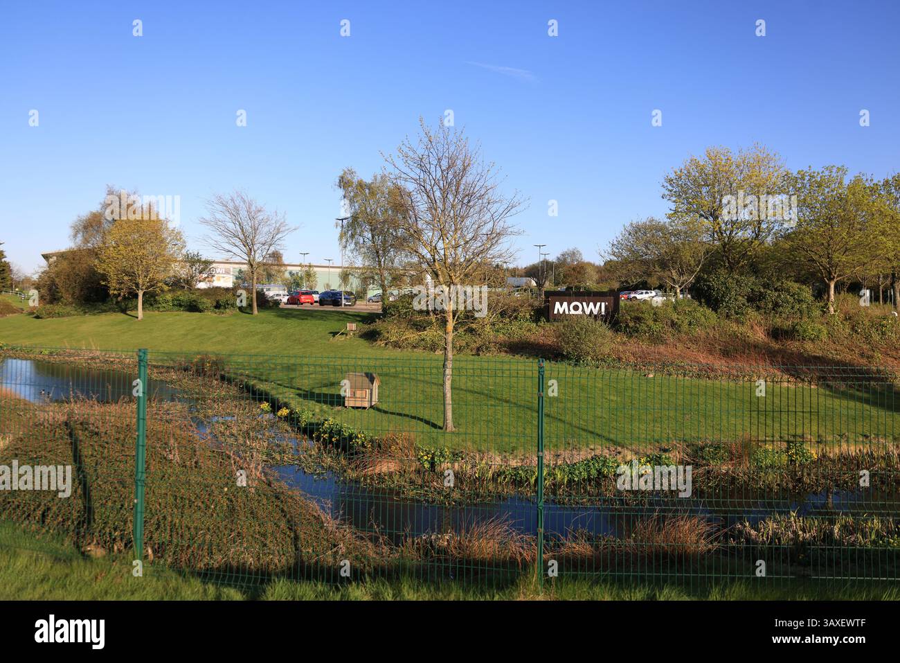 Mowi salmon company exterior in rosyth, scotland, uk Stock Photo - Alamy