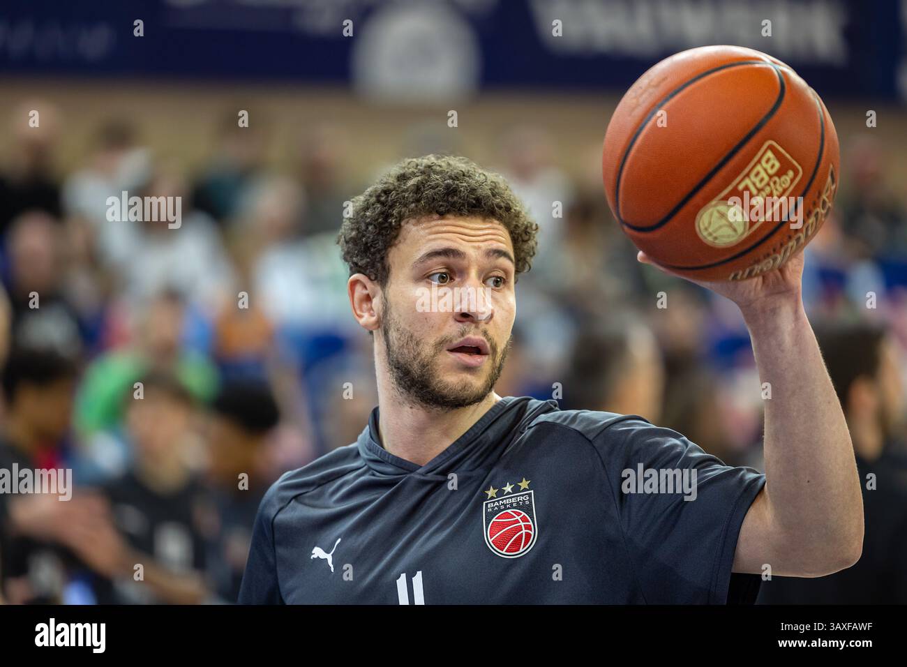 KAVIN WOHLRATH (BAMBERG BASKETS, #11) , GER, Rostock Seawolves vs. Bamberg Baskets, easycredit ...