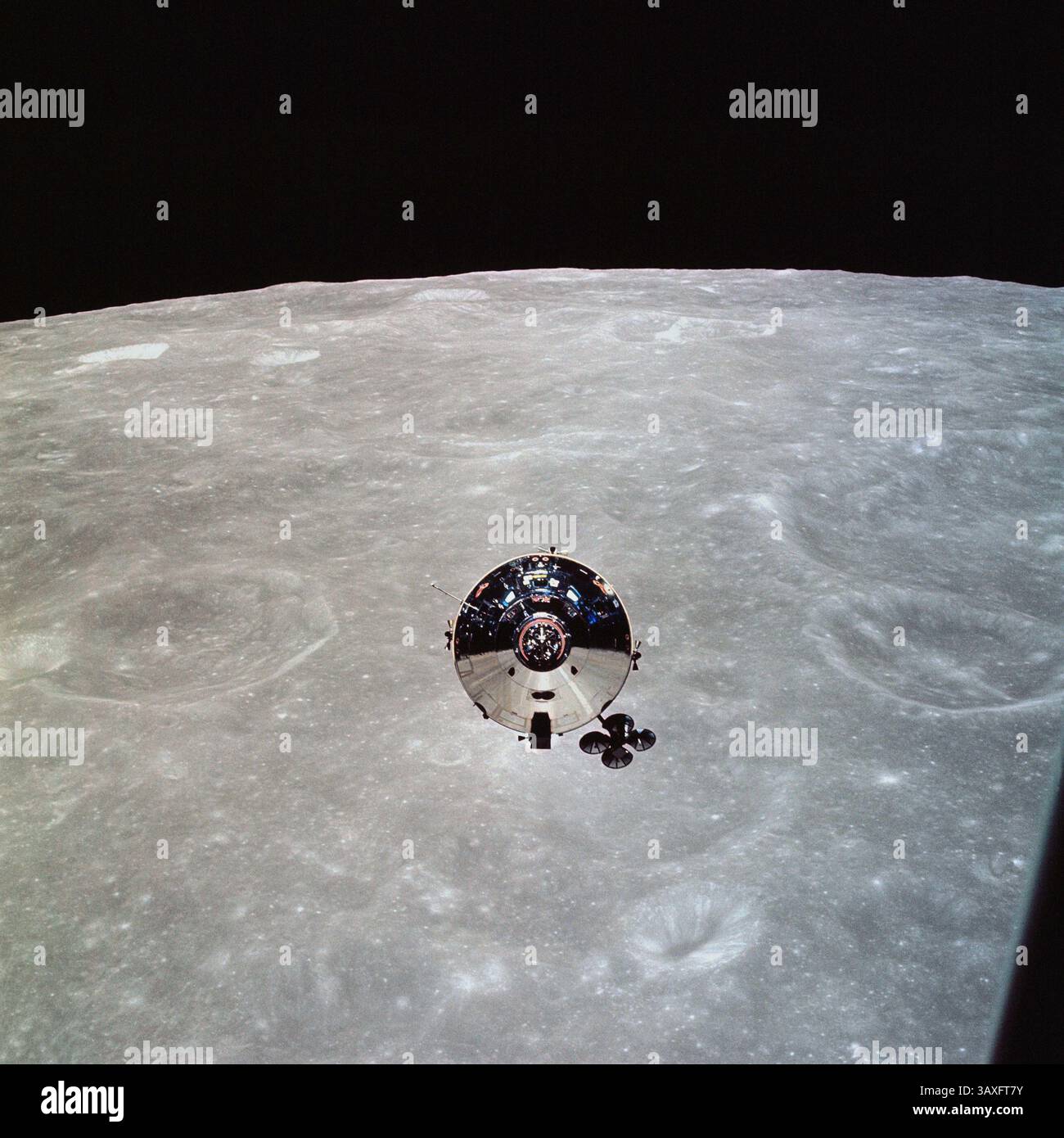 June 18, 2009 - In Lunar Orbit - In Lunar Orbit - (FILE) -- The Apollo ...