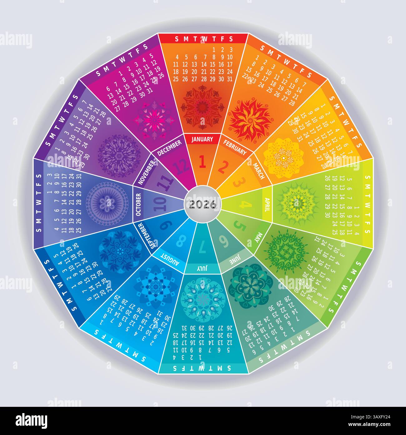 2026 calendar design vector hi-res stock photography and images - Alamy