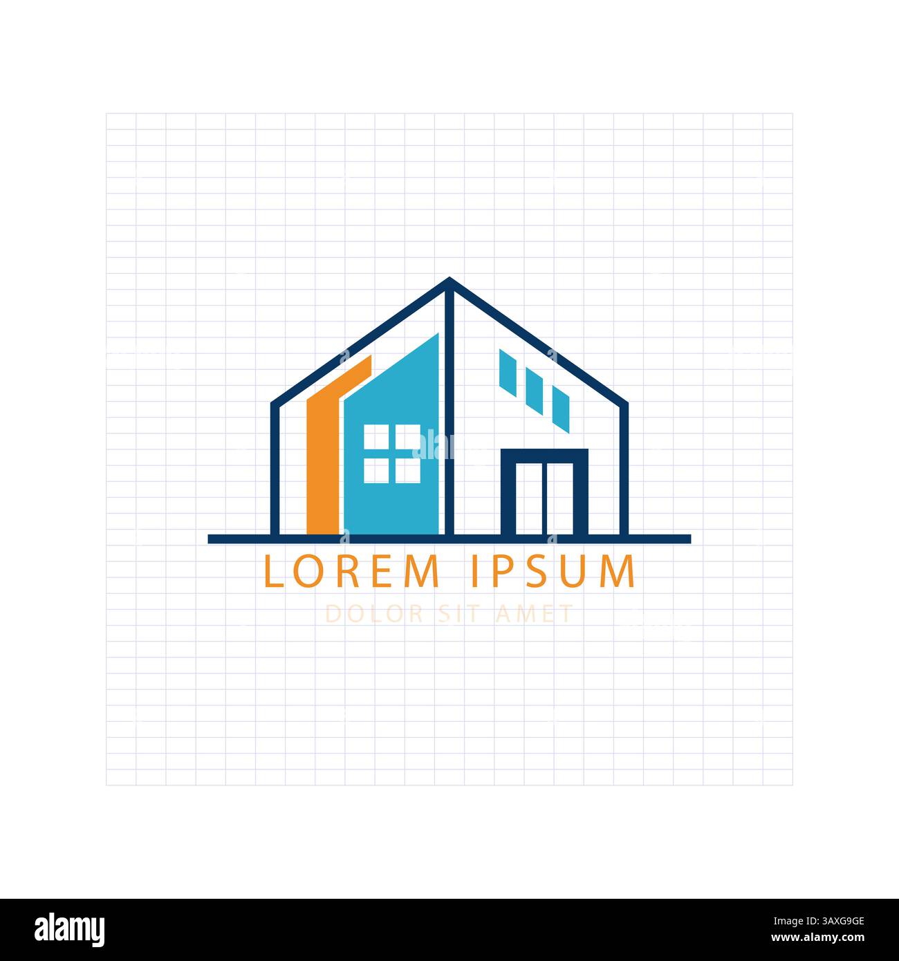 Digital framework logo Stock Vector Images - Alamy