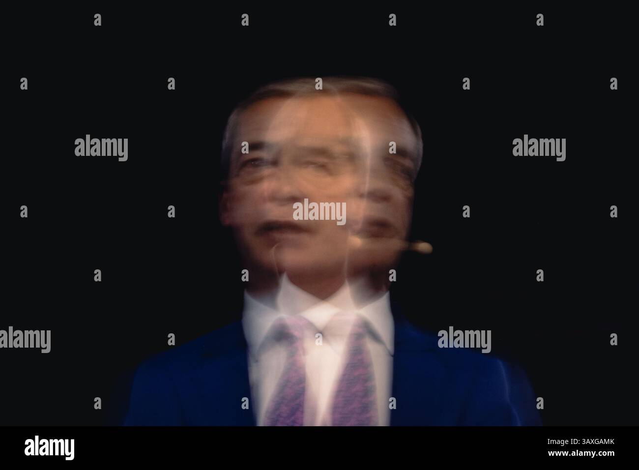 Reform UK leader and Member of Parliament for Clacton Nigel Farage ...