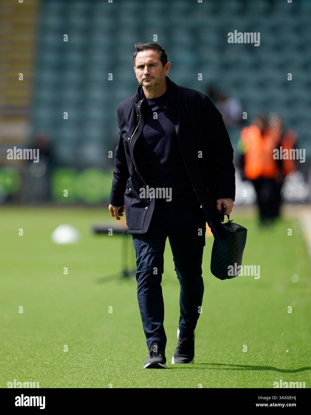 Coventry City head coach Frank Lampard arrives before the Sky Bet ...