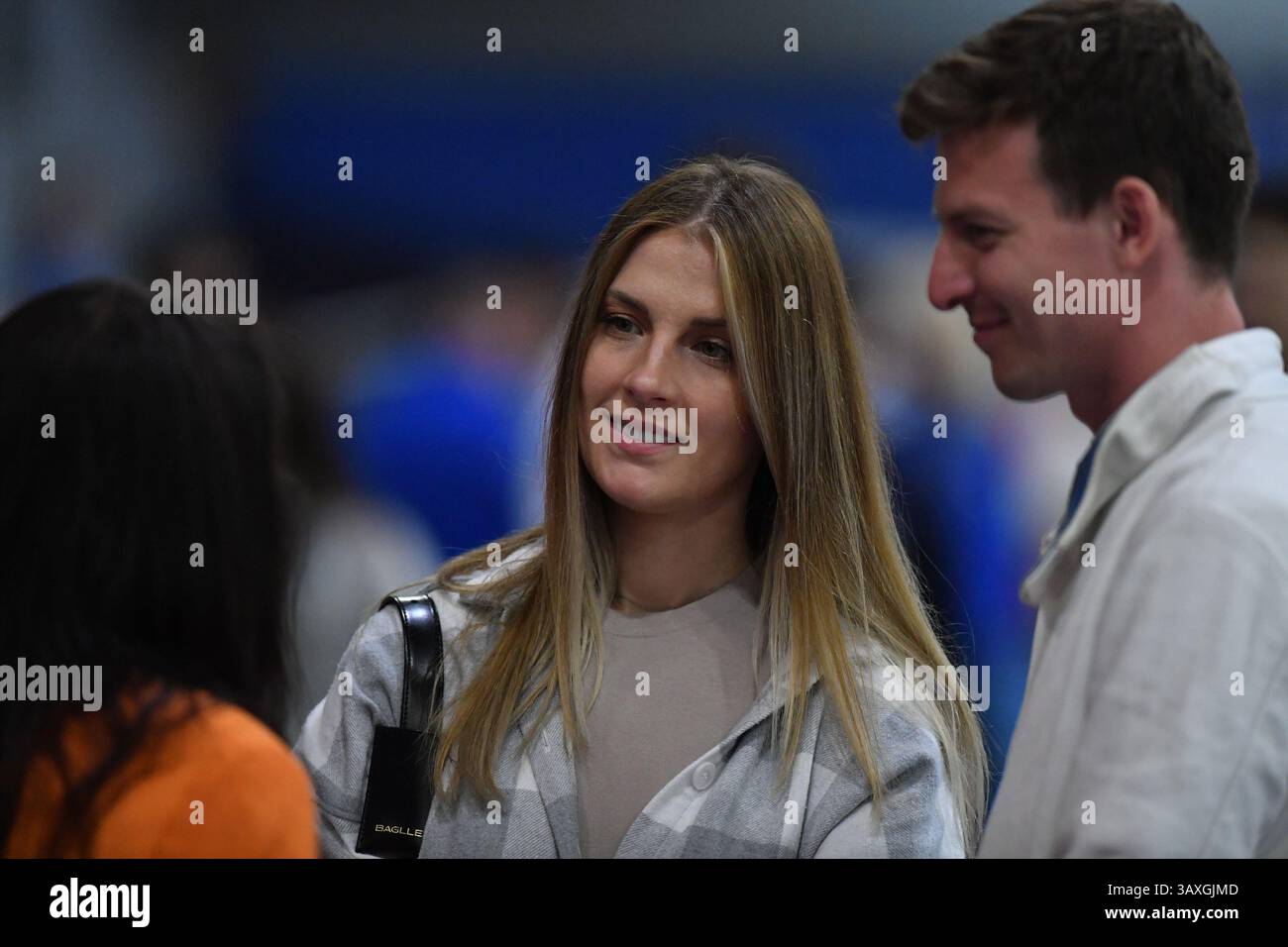 Kyiv, Ukraine. 19th Apr, 2025. Kyiv, Ukraine April 19, 2025 Olga Kharlan during the Ukrainian ...