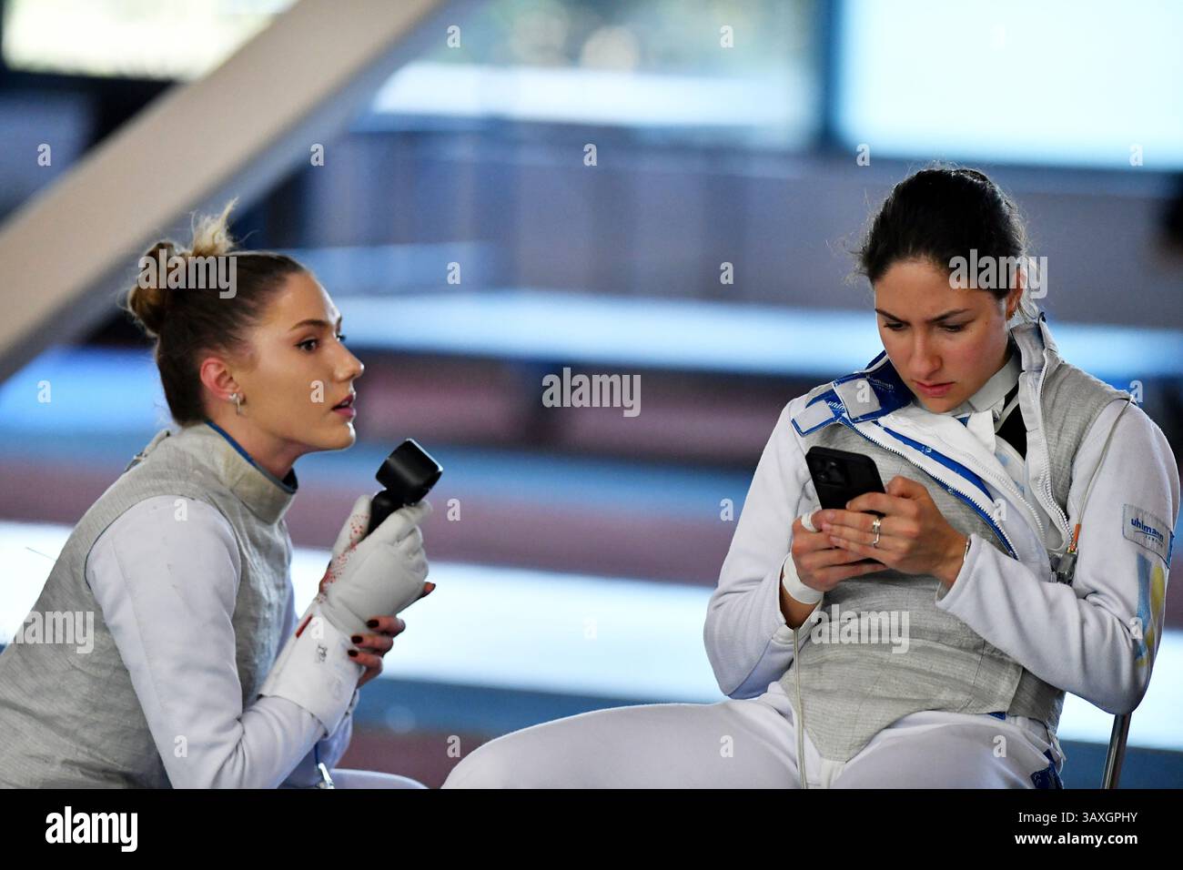 Kyiv, Ukraine. 19th Apr, 2025. Kyiv, Ukraine April 19, 2025 Olga Sopit during the Ukrainian ...