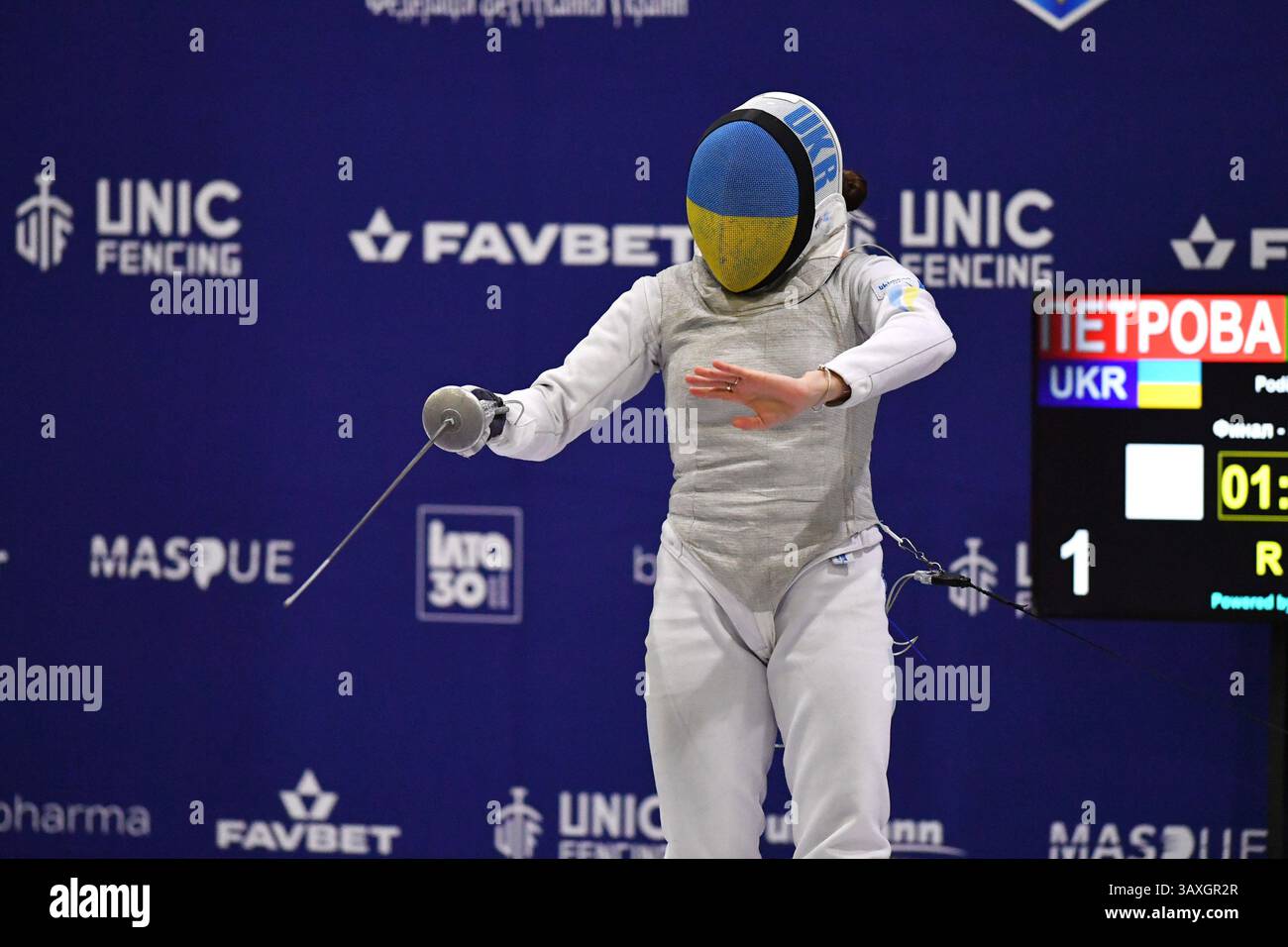 Kyiv, Ukraine. 19th Apr, 2025. Kyiv, Ukraine April 19, 2025 Olga Sopit during the Ukrainian ...