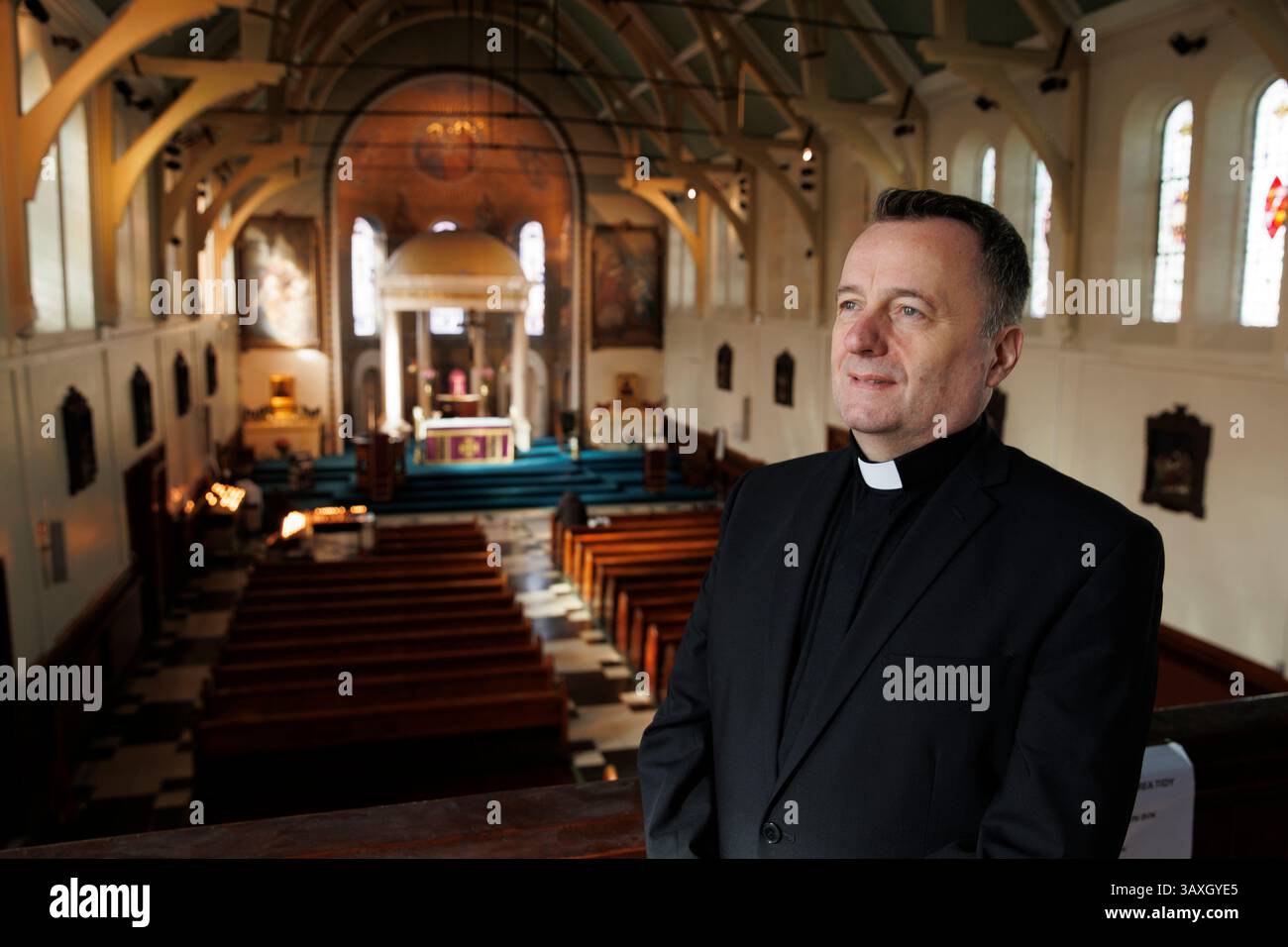 Father Tim Bartlett, administrator of St Mary's Church in Belfast who ...