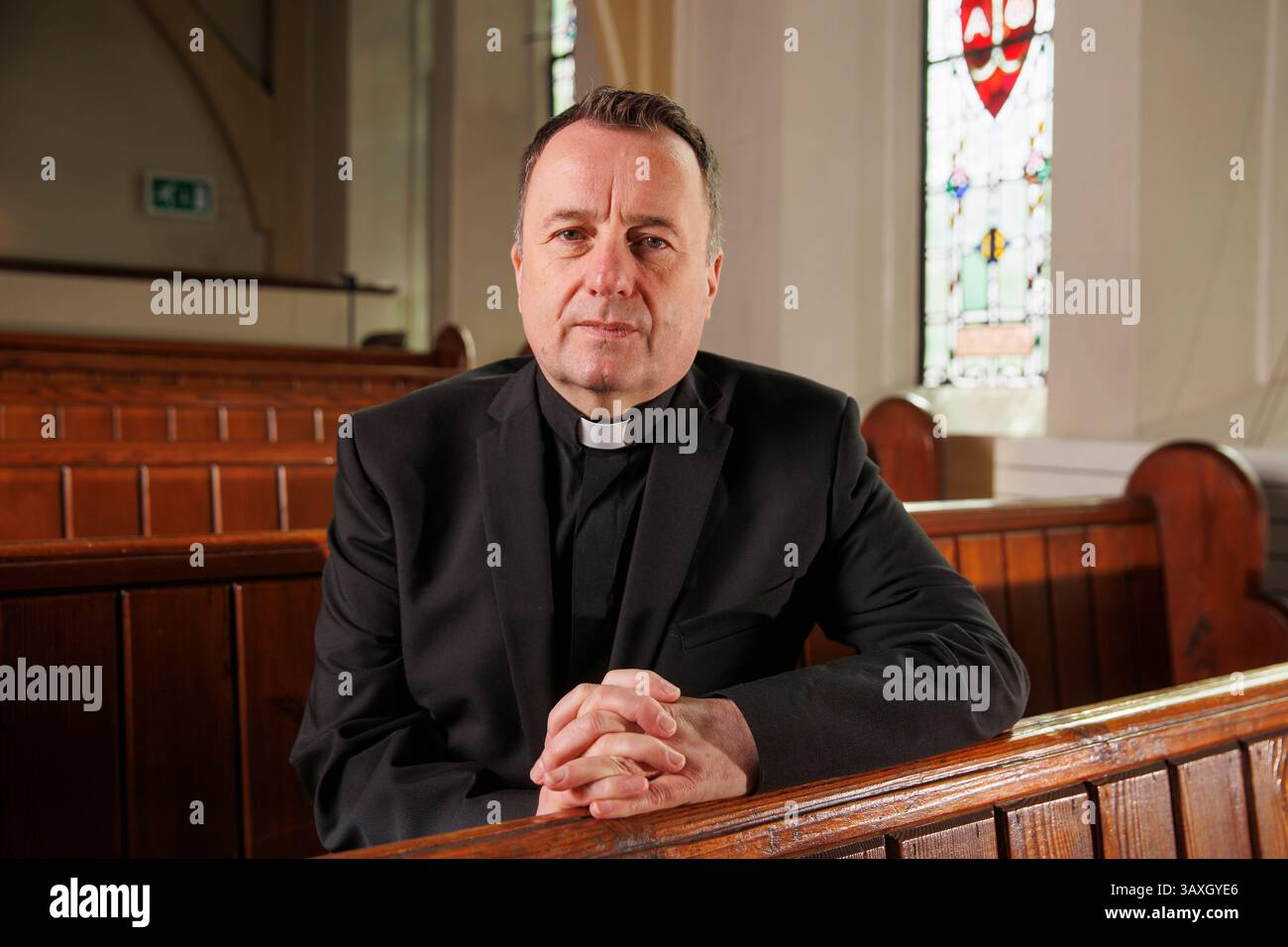 Father Tim Bartlett, administrator of St Mary's Church in Belfast who ...