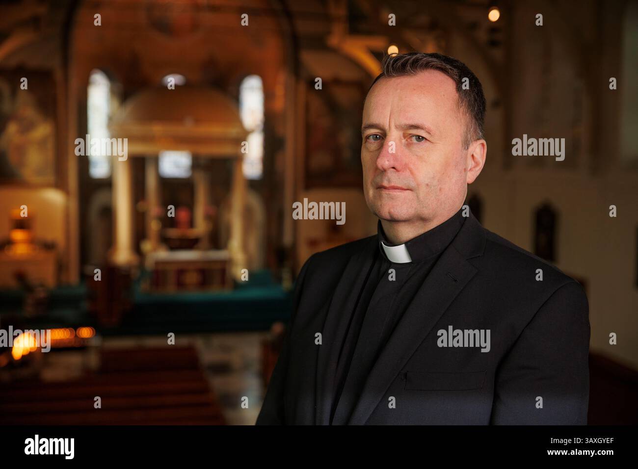 Father Tim Bartlett, administrator of St Mary's Church in Belfast who ...