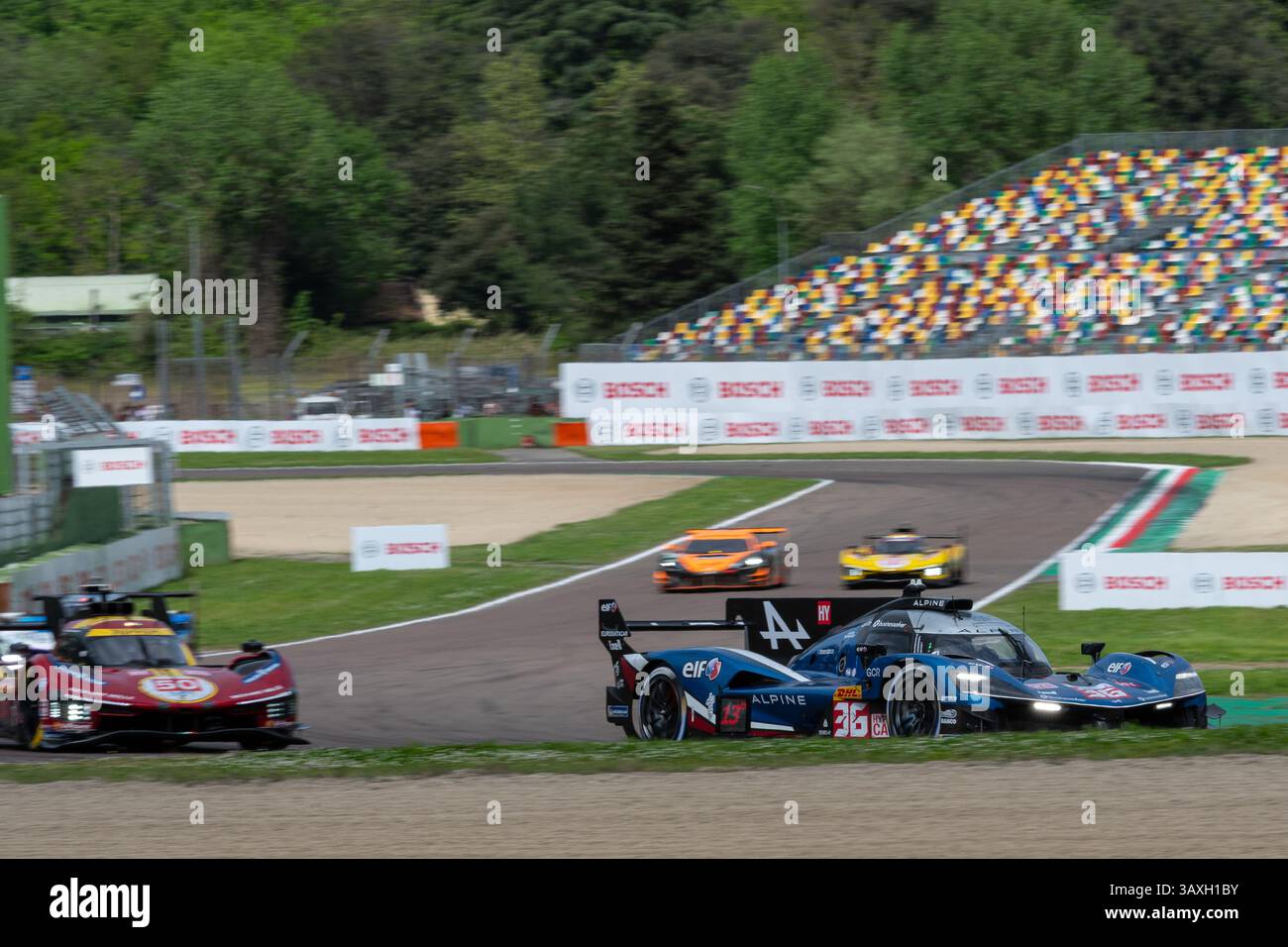 Imola, Italy. 20 April, 2025. ALPINE ENDURANCE TEAM #36 HYPERCAR ...