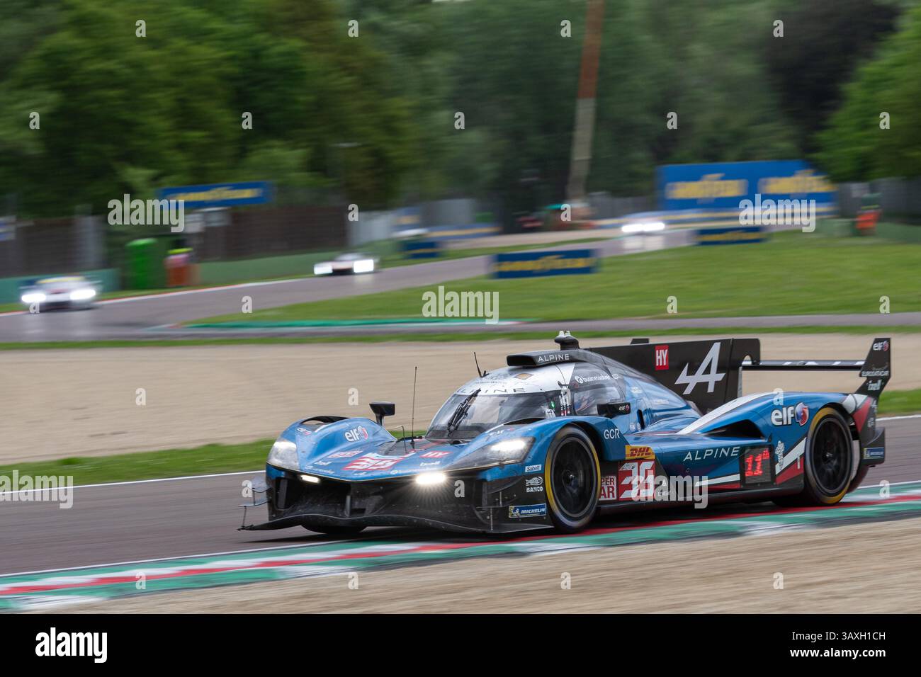 Imola, Italy. 20 April, 2025. ALPINE ENDURANCE TEAM #35 HYPERCAR ...