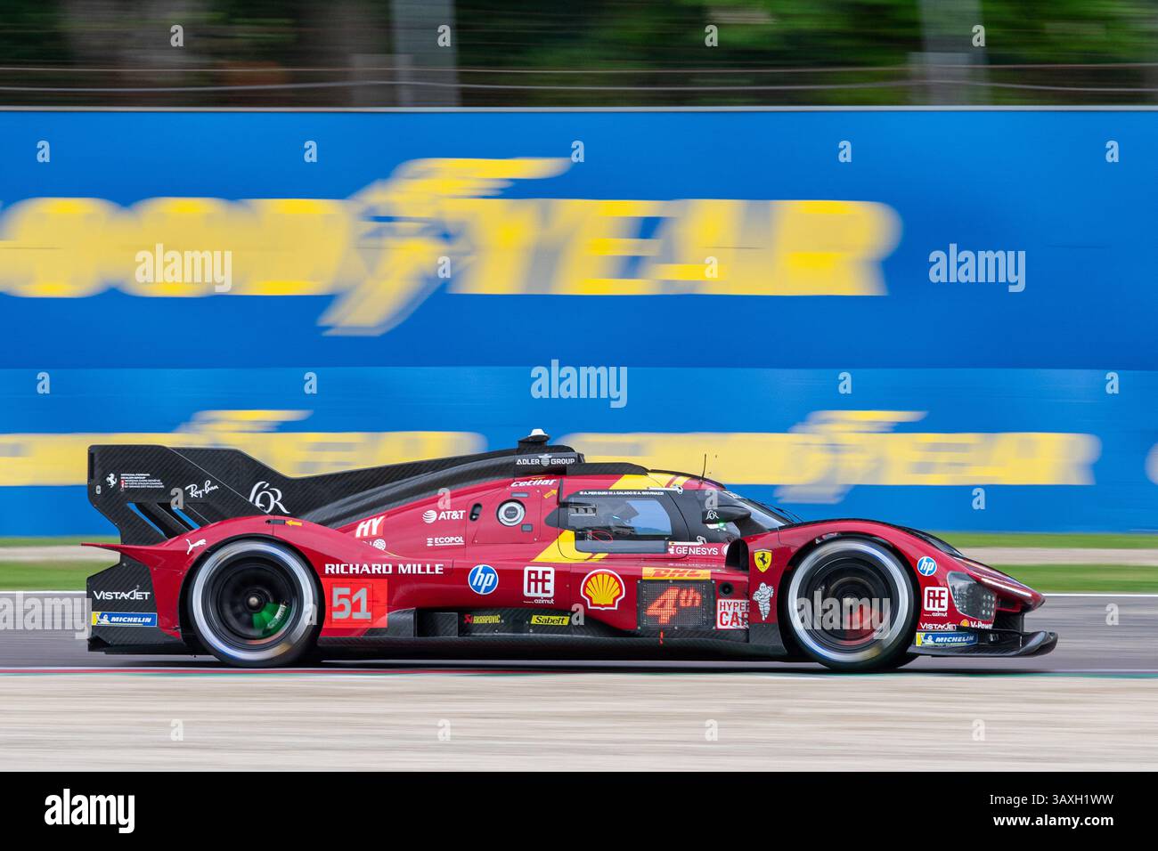 Imola, Italy. 20 April, 2025. The winner of the 2025 FIA WEC 6 Hours of ...