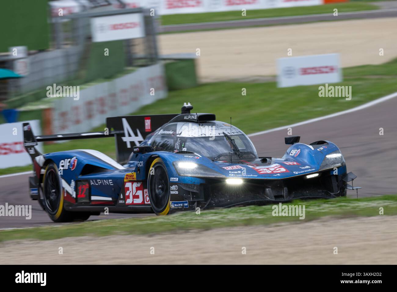 Imola, Italy. 20 April, 2025. ALPINE ENDURANCE TEAM #35 HYPERCAR ...
