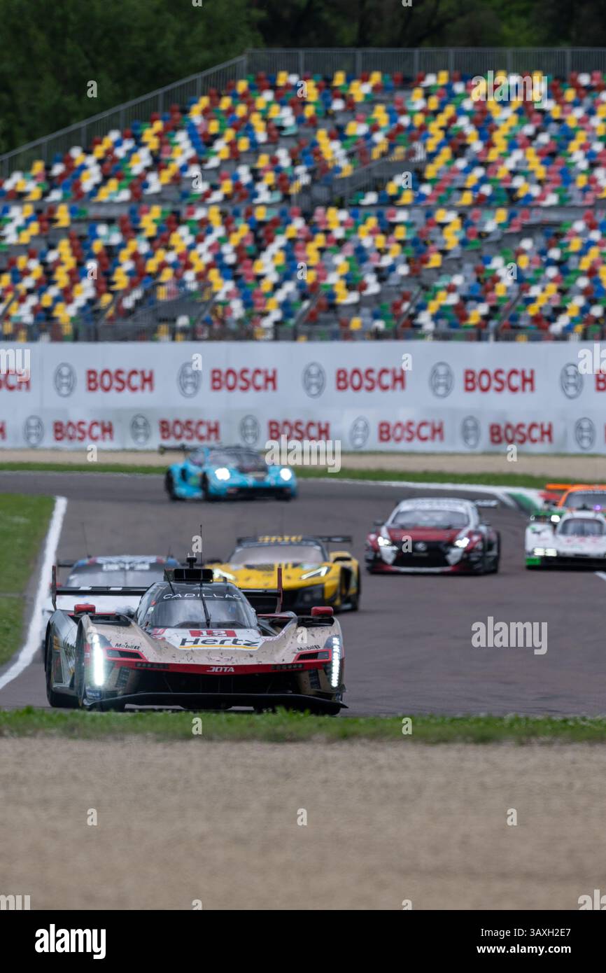 Imola, Italy. 20 April, 2025. CADILLAC HERTZ TEAM JOTA #12 HYPERCAR ...