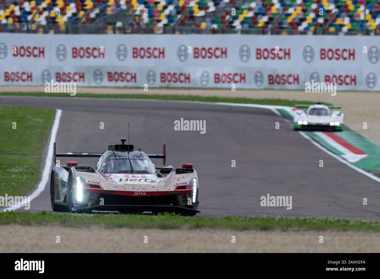 Imola, Italy. 20 April, 2025. CADILLAC HERTZ TEAM JOTA #12 HYPERCAR ...