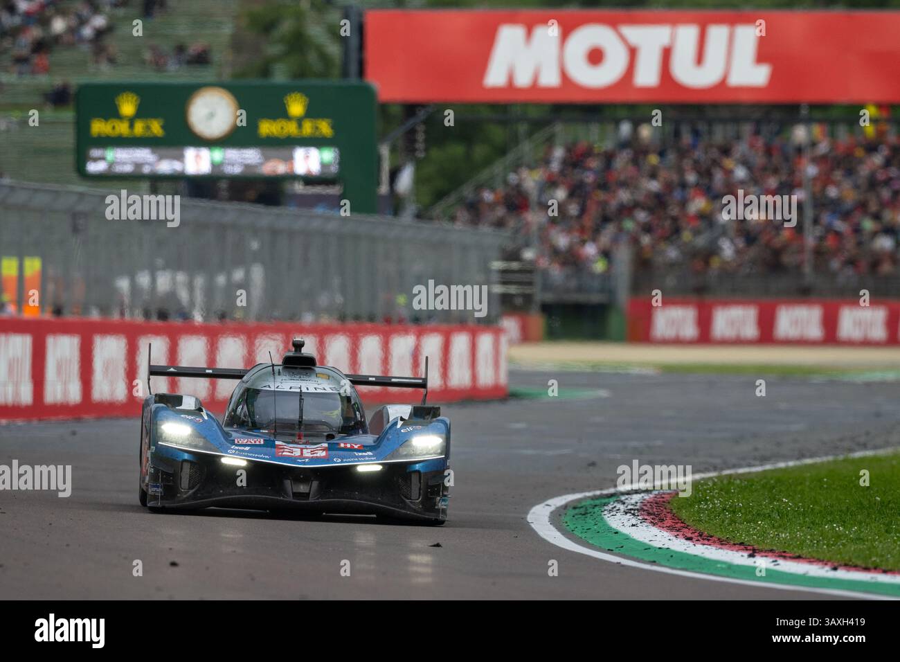 Imola, Italy. 20 April, 2025. ALPINE ENDURANCE TEAM #36 HYPERCAR ...