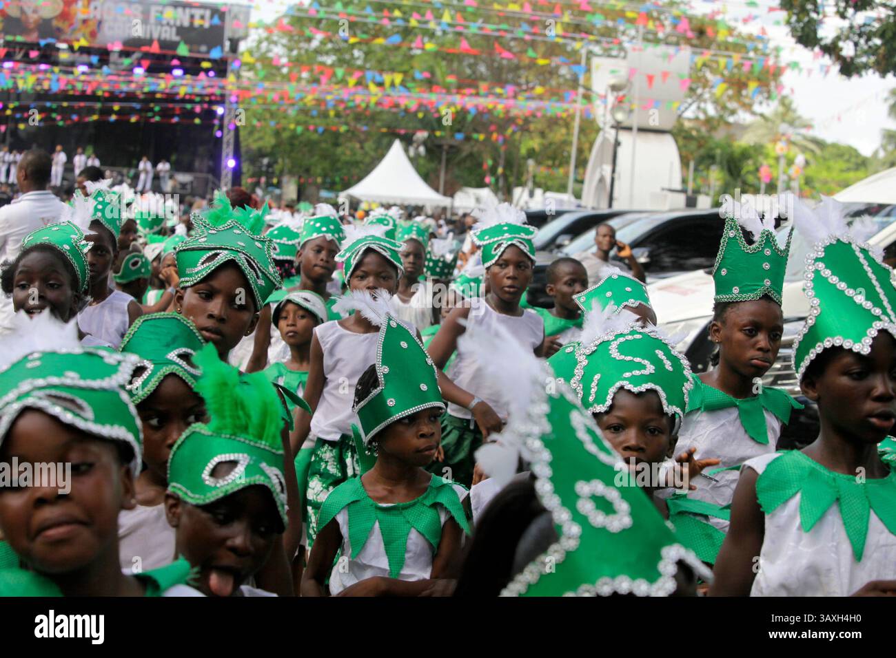 Participants wear costumes as the Lagos Fanti Carnival returns in ...