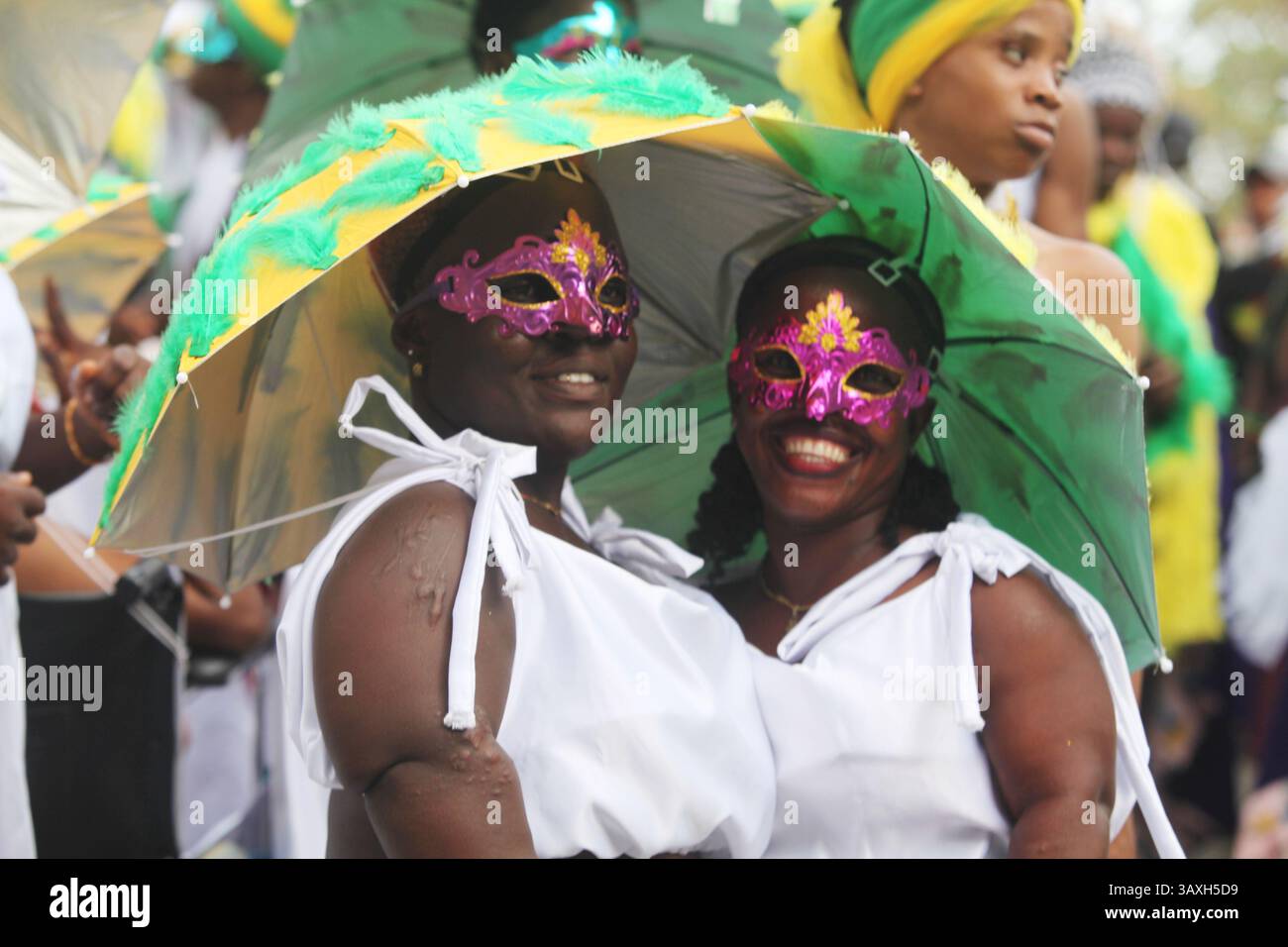 Participants wear costumes as the Lagos Fanti Carnival returns in ...