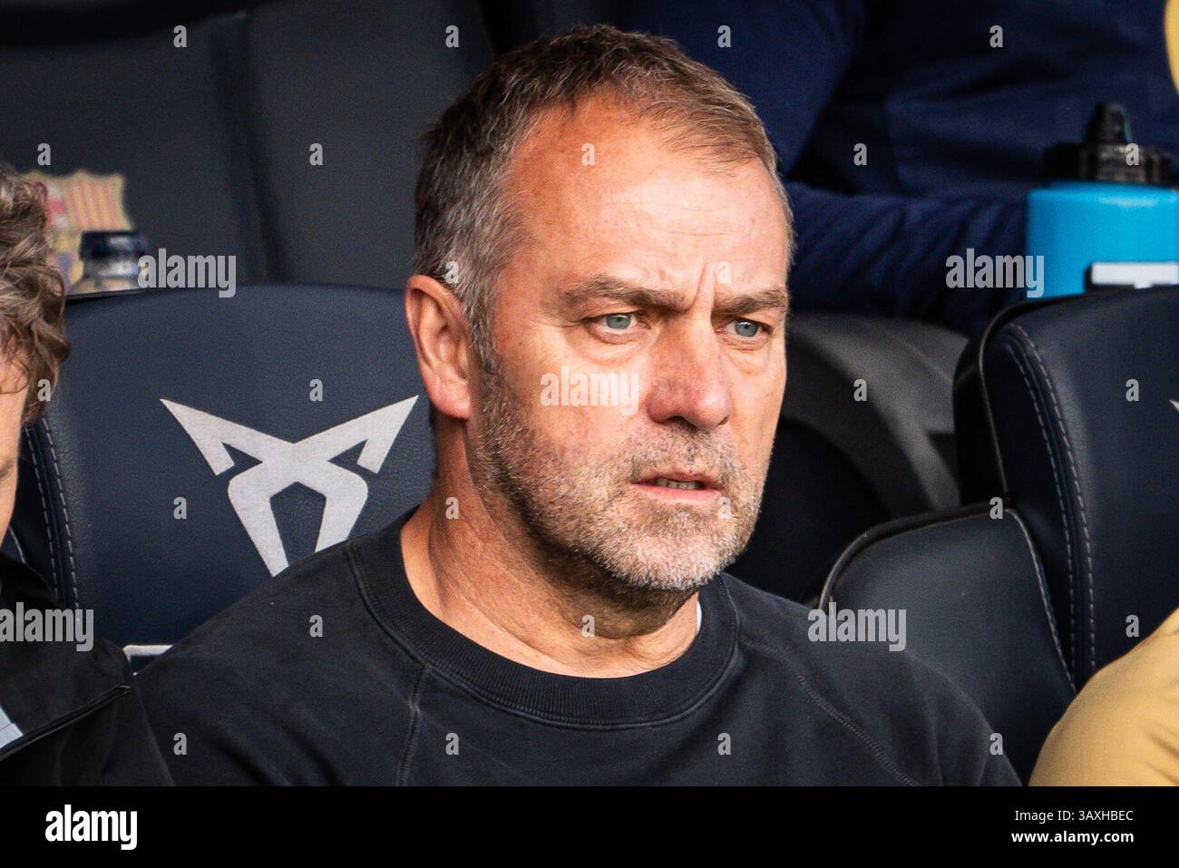 Barcelona, Espagne. 19th Apr, 2025. Hansi FLICK of Barcelona during the Spanish championship La ...