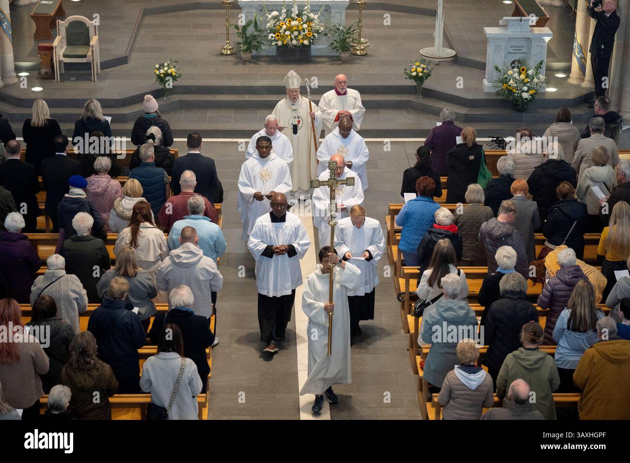 Archbishop of Glasgow William Nolan delivers a special Easter Monday ...