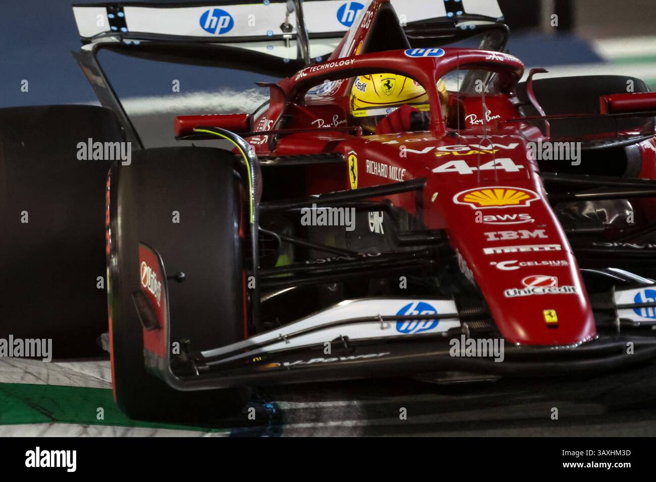 #44 Lewis Hamilton (GBR) Scuderia Ferrari HP (ITA) SF25/Ferrari during ...