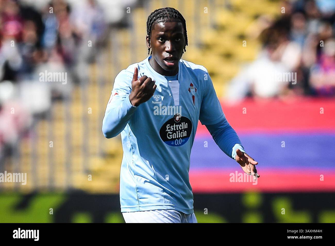 Ilaix MORIBA of Celta Vigo during the Spanish championship La Liga ...