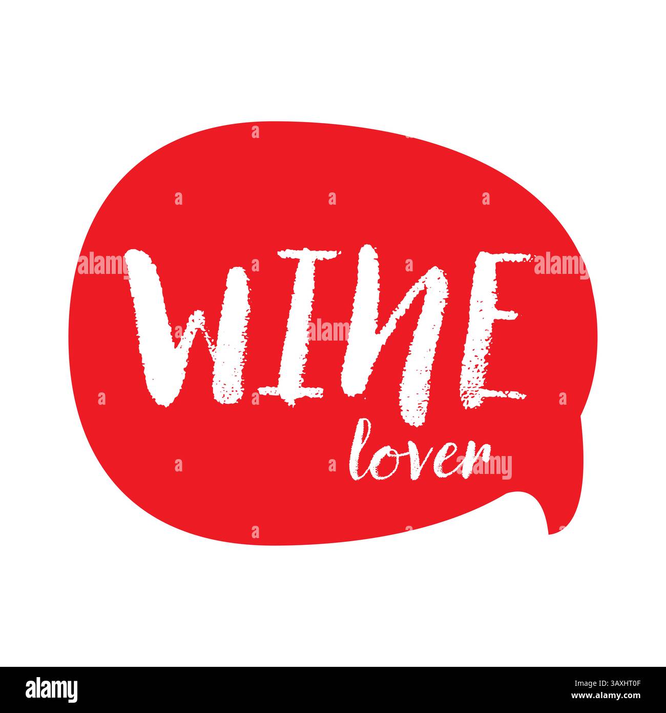 Wine speech bubble red label vector Stock Vector Image & Art - Alamy