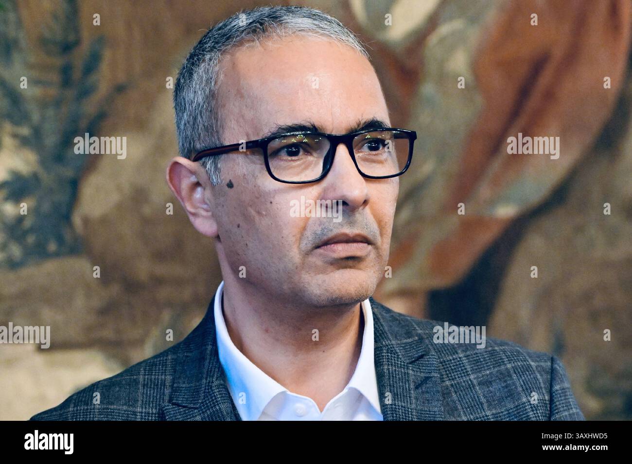 Kamel Daoud writer at the closing of Strasbourg World Book Capital 2024 ...