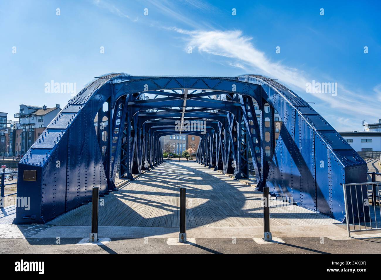 Wrought iron bridge hi-res stock photography and images - Alamy