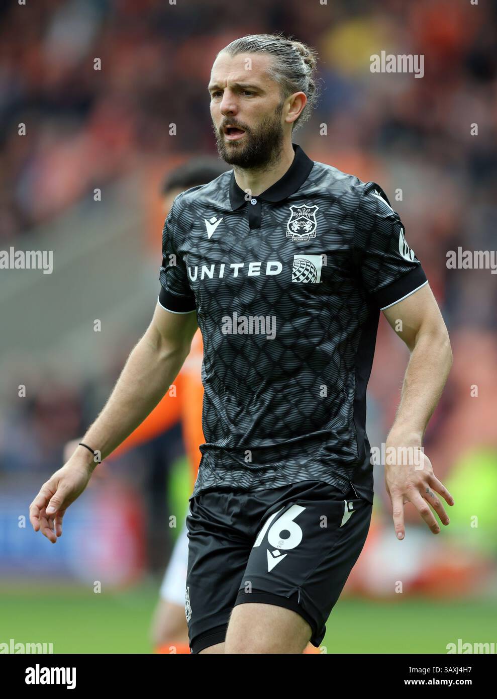 Wrexham's Jay Rodriguez in action during the Sky Bet League One match ...