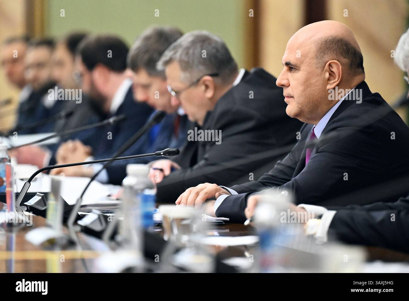 Moscow, Russia. 21st Apr, 2025. Russian Prime Minister Mikhail ...