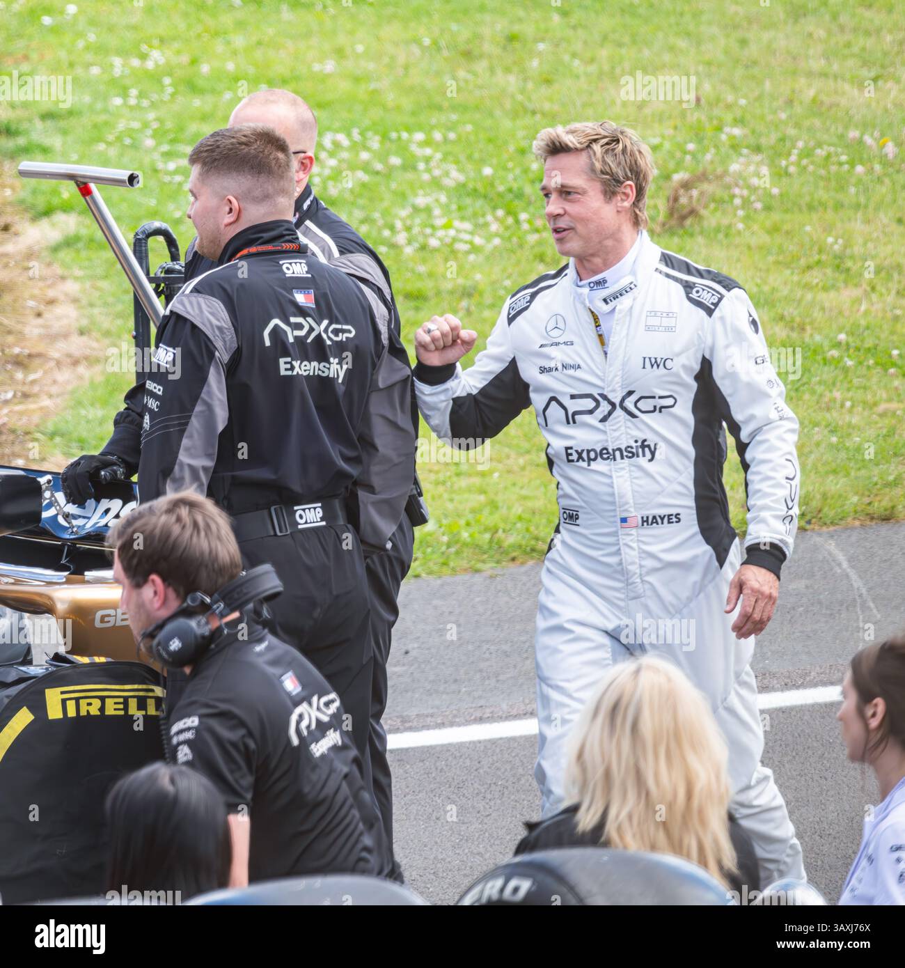 APXGP Filming with Brad Pitt at the British Grand Prix - Silverstone ...