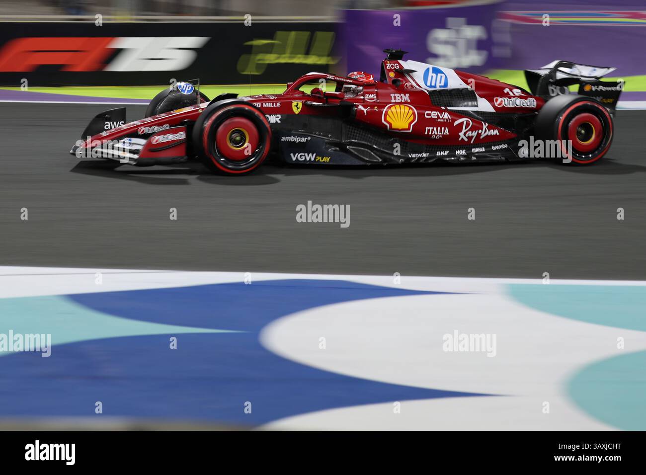 Jeddah, Saudi Arabia. 19th Apr, 2025. #16 Charles Leclerc (MCO ...