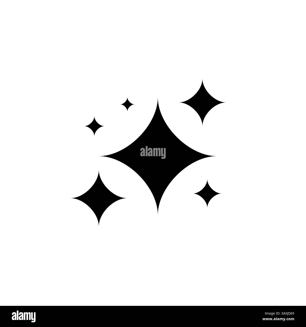 Vector retro star burst Cut Out Stock Images & Pictures - Alamy