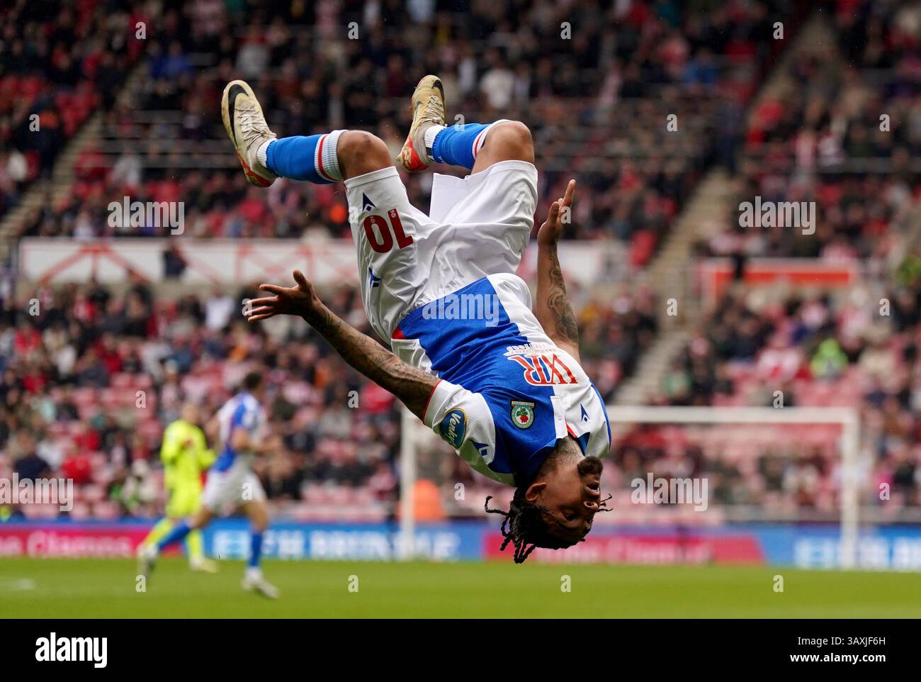 Blackburn Rovers' Tyrhys Dolan celebrates scoring their side's first ...