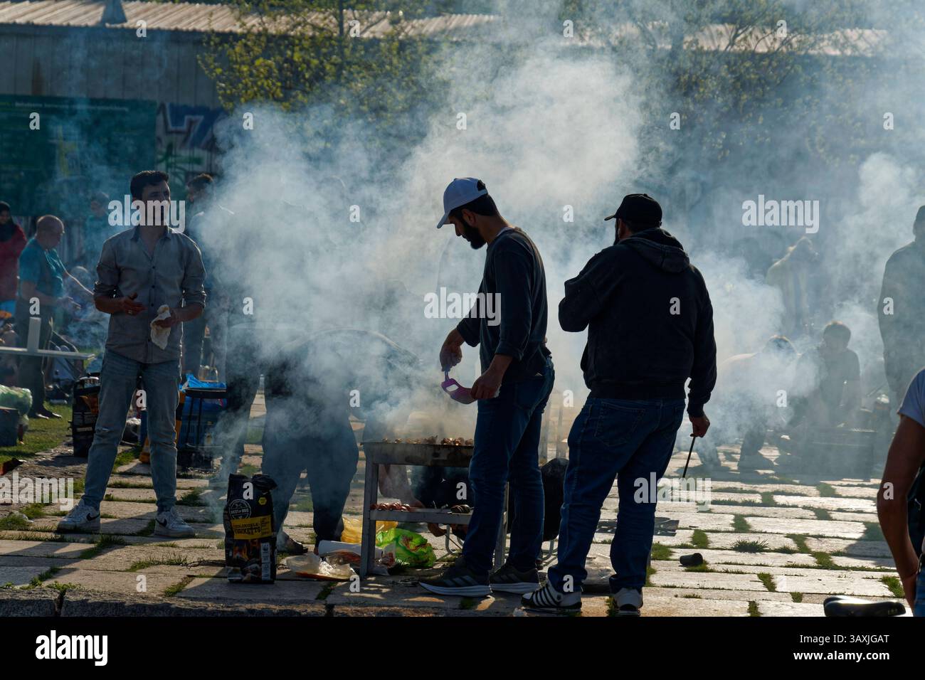 Mauerpark in Prenzlauer Berg, Frühling in Berlin, Grillpülatz, Berlin ...