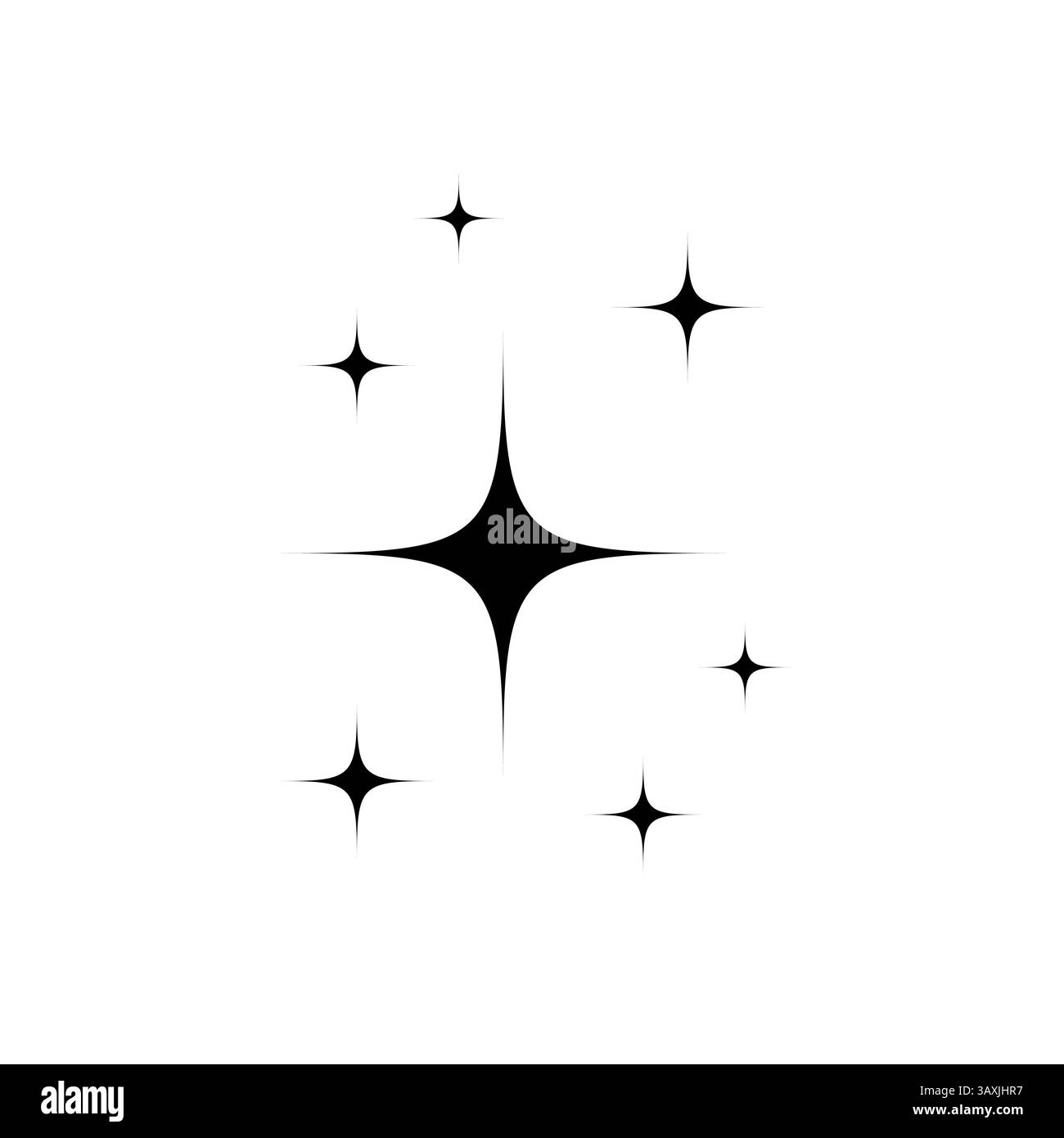 Starlight symbol Black and White Stock Photos & Images - Alamy
