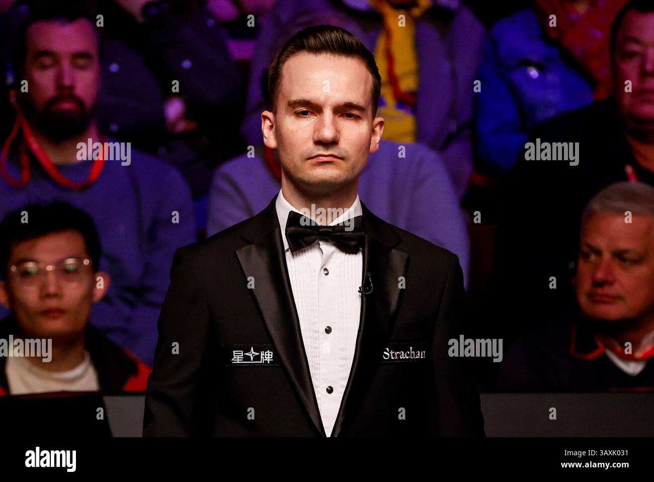 Sheffield, UK. 21st Apr, 2025. Referee Marcel Eckardt during the 2025 ...