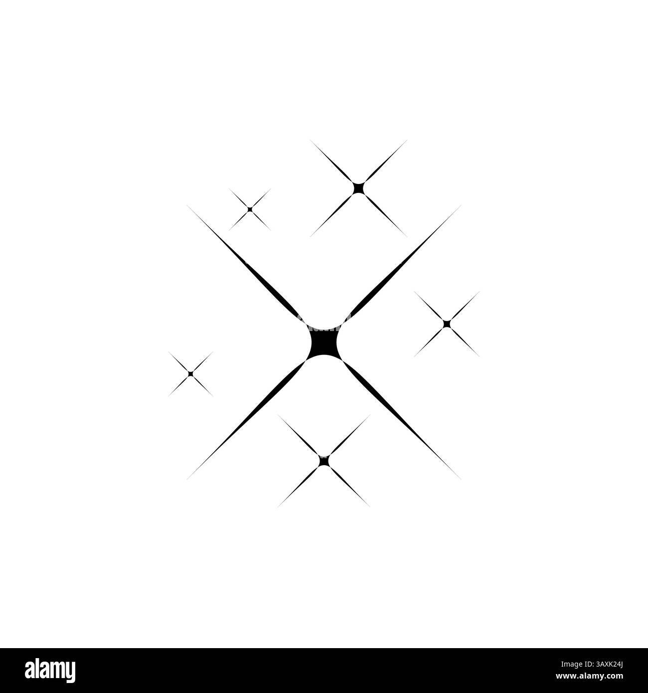 Star sparkles icon Stock Vector Image & Art - Alamy